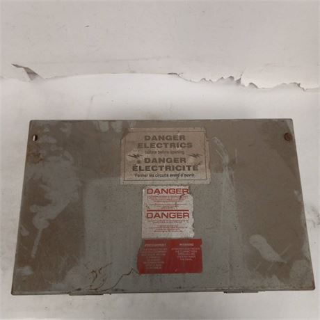 Events Viewbid - Electrical Disconnect Switch Enclosure, 130/208 Volts