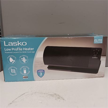 Events Viewbid - Lasko Low Profile Ceramic Baseboard Space Heater ...