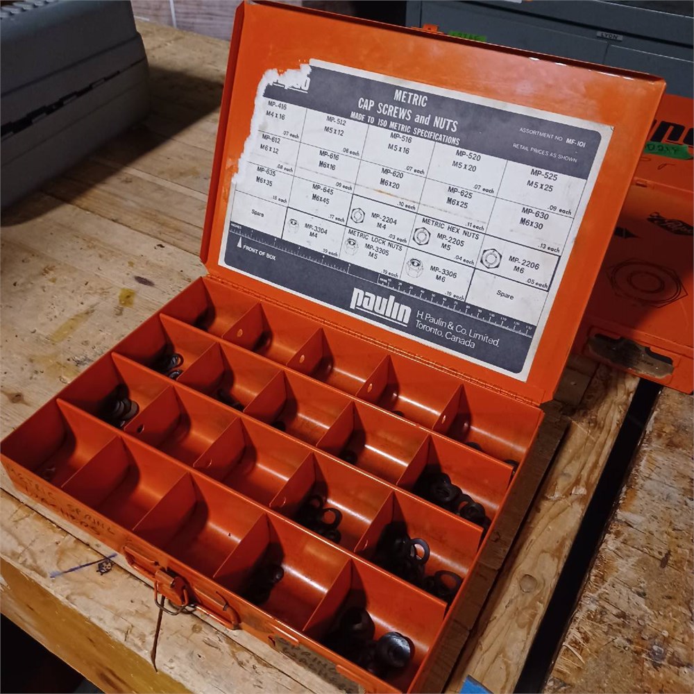 Events Viewbid - Papco Metric Spring Washers Kit W/ Case - SEE DESC