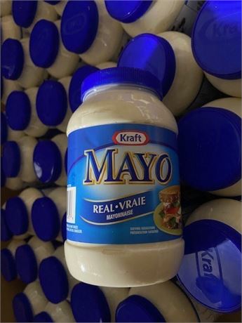Events Viewbid - Kraft - "Mayo" Real Mayonnaise - Size: 890ml - 6 ...