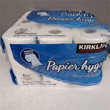 Events Viewbid - Kirkland Bath Tissue, 2 Ply 18 Rolls