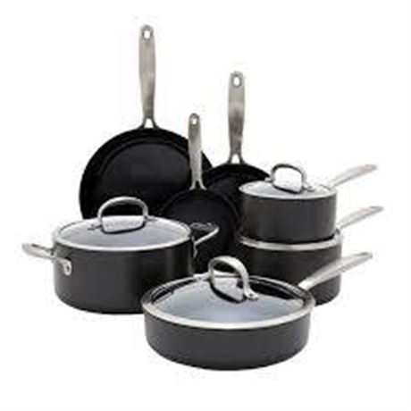 Events Viewbid - OXO 11 Piece Softworks Non-Stick Cookware Set