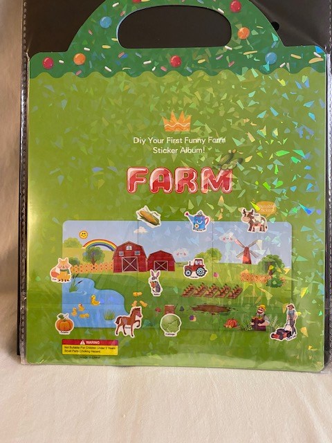 Events Viewbid - DIY Sticker Diorama Album With Many Stickers - Theme: Farm