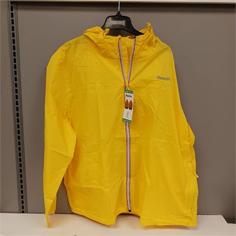 Events Viewbid - Unisex Size XXL/XXXL Bench Yellow Windbreaker Jacket