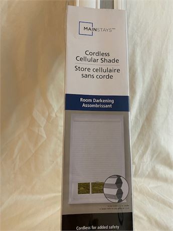 Events Viewbid - Mainstays - Cordless Cellular Window Shade - Size: 23 ...