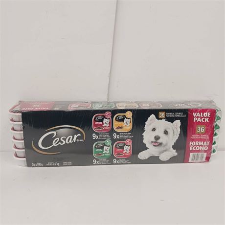 Events Viewbid - Cesar Classic Loaf in Sauce Soft Wet Dog Food Variety ...