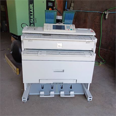 Events Viewbid - (K) RICOH Aficio MP W3600 Plotter - SEE DESC