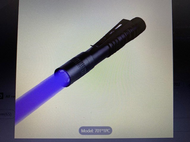 Events Viewbid - 395nm UV Black Light Flash Light (Ultra Violet) - Palm ...