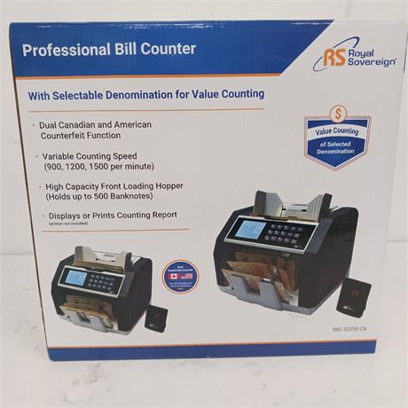 Events Viewbid - Royal Sovereign Professional Bill Counter With ...